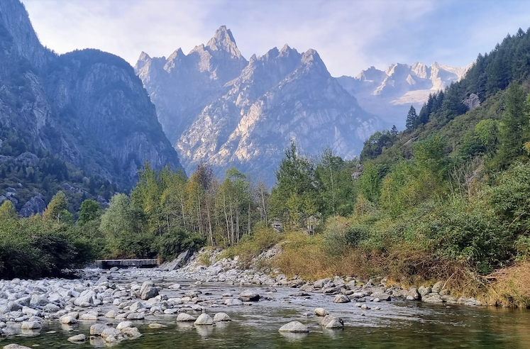 Val Masino - Boulders are everywhere!