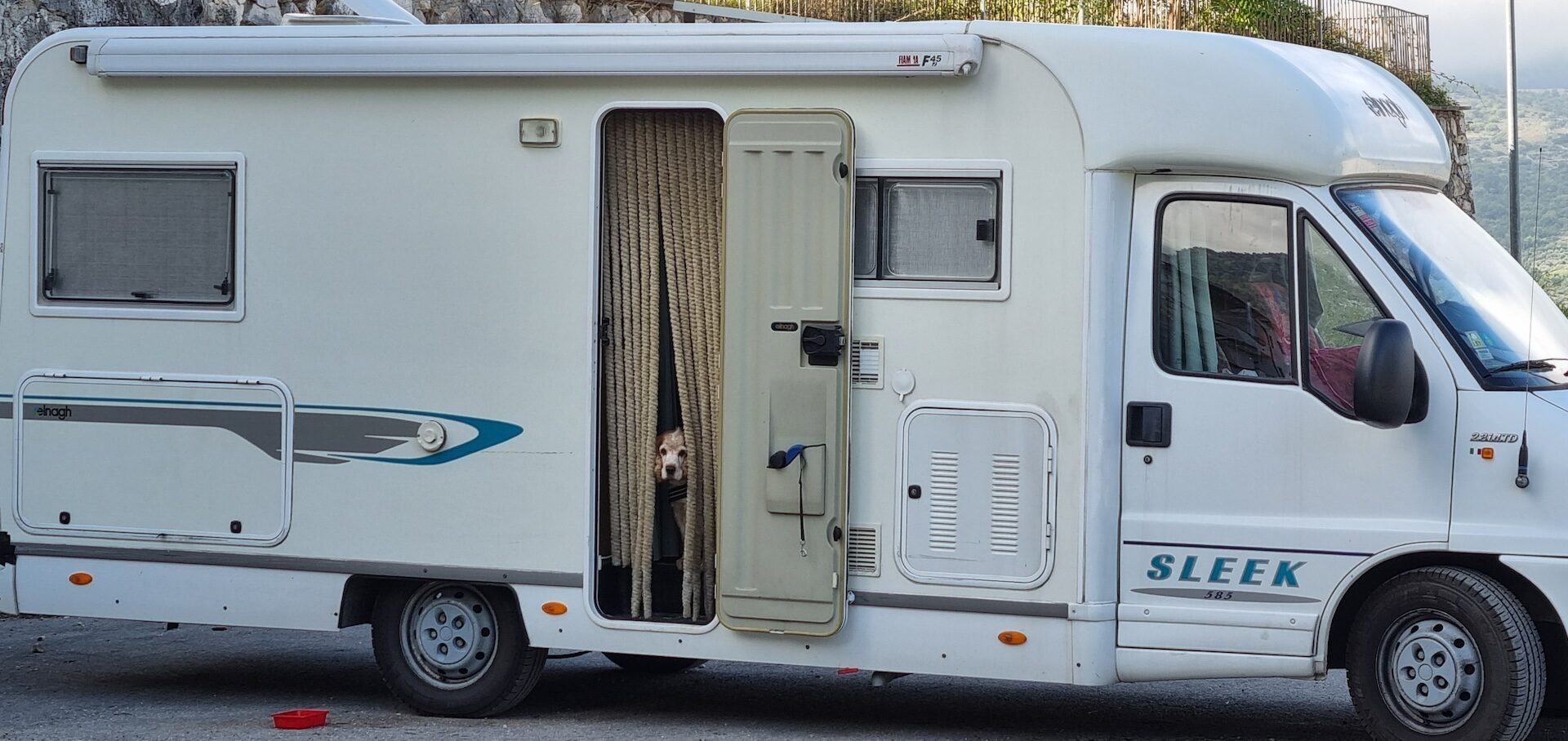 First trial in a motorhome